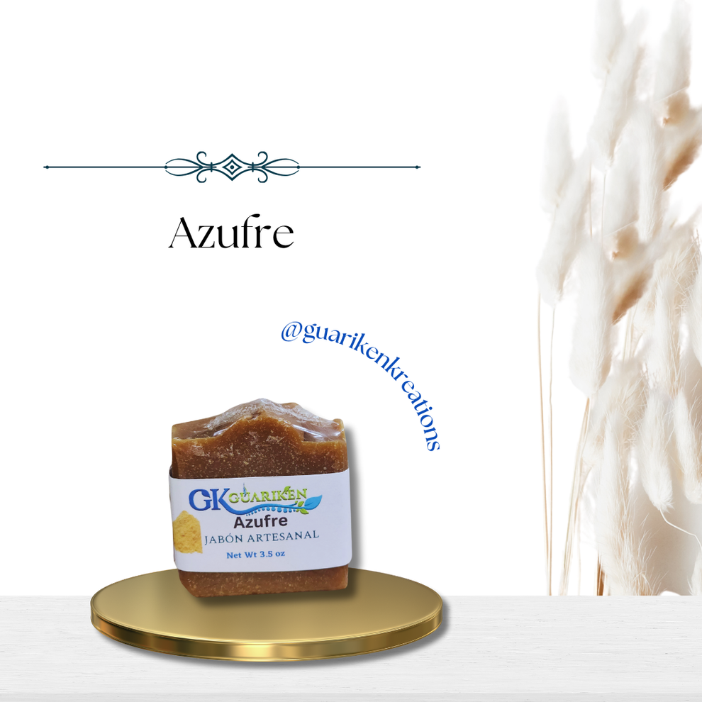 Jabón de Azufre (Sulfur Soap) – Guariken